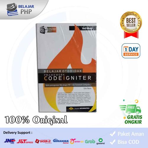 Jual Buku Php Belajar Otodidak Framework Codeigniter Edisi Revisi Cd Kab Sleman Belajar