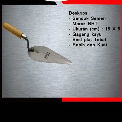 Jual sendok semen lancip / sendok acian / sendok plester / alat tukang ...