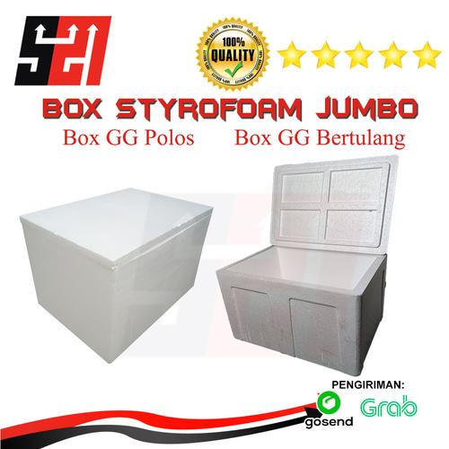 Jual Styrofoam sterofoam box ikan kotak tempat penyimpanan es GG Jumbo ...