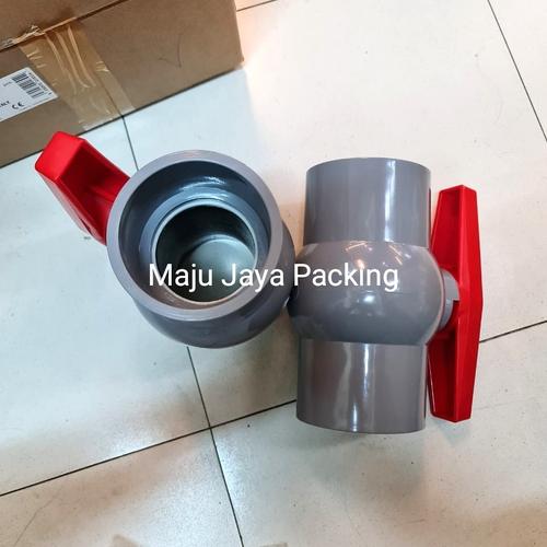 Jual Ball valve pvc compact 3/4" inch / Stop kran pvc berkualitas ...