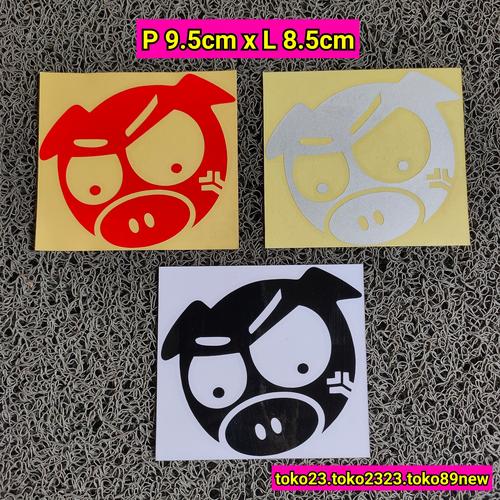 Jual stiker lucu babi angry bird stiker cutting - Kota Surabaya ...