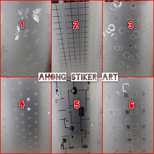 Jual STICKER/STIKER KACA MOTIF/KACA FILM/STIKER JENDELA/STIKER MURAH ...