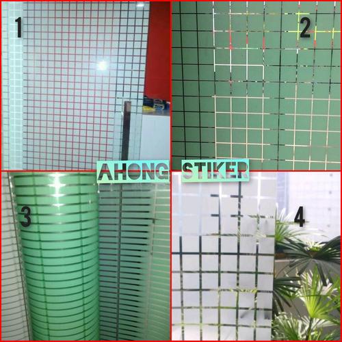 Jual STICKER KACA KOTAK-KOTAK/STICKER KACA JENDELA/STICKER KACA RUMAH ...