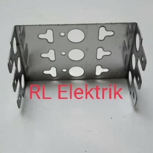 Jual BMF/FRAME/BRACKET STAINLESS DUDUKAN TERMINAL LSA 3 WAY 3 BARIS ...