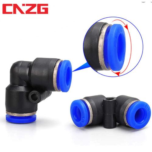 Jual Pneumatic Quick Fitting Tube Connector Siku Elbow L Selang 6mm ...