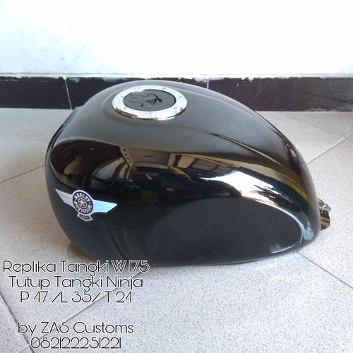 Jual Tangki W 175 Custom Plus Tutup Ninja Aksesoris Kawasaki W 175 ...