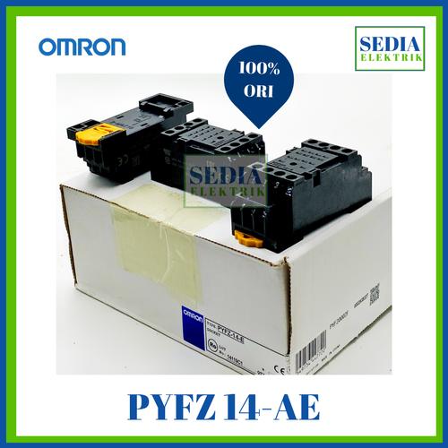 Jual Socket Relay Omron MY4 PYFZ-14-AE PYFZ 14AE PYF-14AE PYF14AE ...