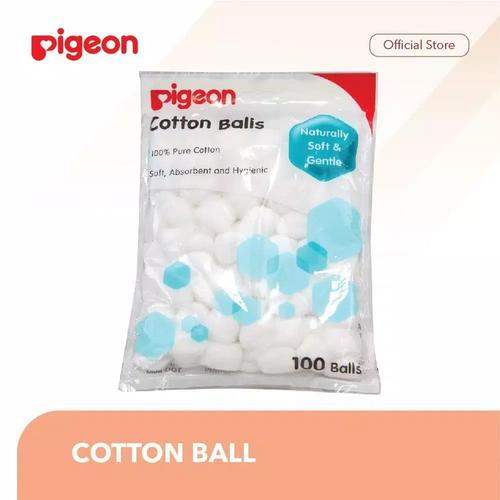 Jual PIGEON Cotton Ball / Kapas Bola lembut dan hygienis - 16142 ...