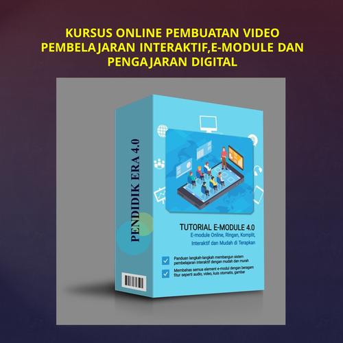 Jual Ecourse Membuat Pembelajaran Online - E-Module - Kab. Sukoharjo ...