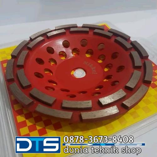 Jual Mata Gerinda Diamond Mangkok Poles 7 inch Original NIKKEI Double ...