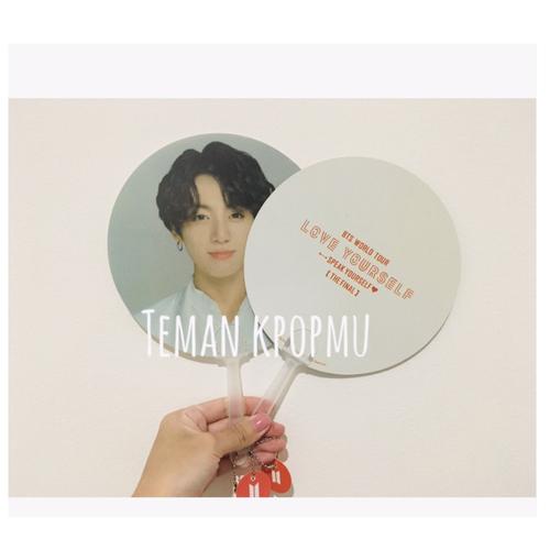Jual Kipas Angin Tangan Love Yourself BTS Kpop - BTS Hand Fan Kpop ...