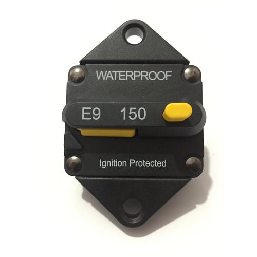 Jual 150A Manual Reset Circuit Breaker Waterproof MCB DC 10-48V Car ...