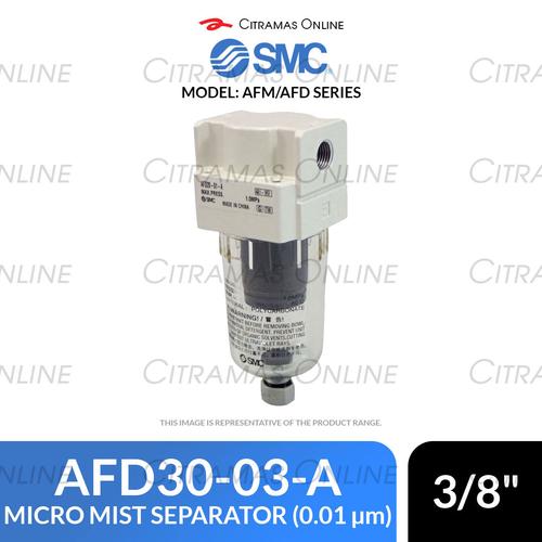 Jual SMC Air Filter, Micro Mist Separator, Drat 3/8" | AFD30-03-A - Jakarta Barat - Citramas ...