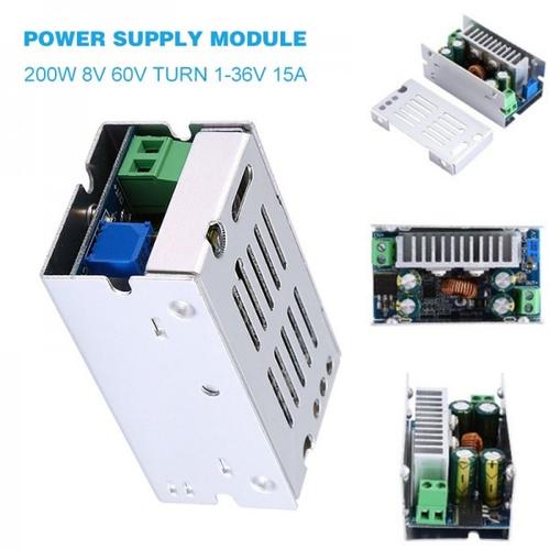 Jual 200W 15A DC Buck Step Down Converter Wide In 8-60V to 1-36V ...