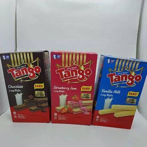 Jual Tango Wafer Long isi 20 x 7.8gr ALL VARIAN (Strawberry, Choco ...