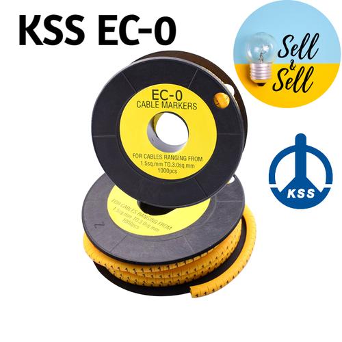 Jual KSS Marker EC-0 (Huruf) K,L,M,N,O,P,Q,R,S,T / Cable Marker EC0 ...