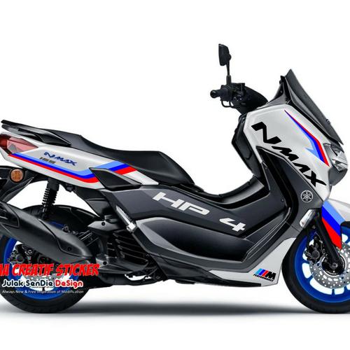 Jual STICKER YAMAHA NMAX NEW LIVERY BMW - Hitam - Kab. Indramayu - AA ...