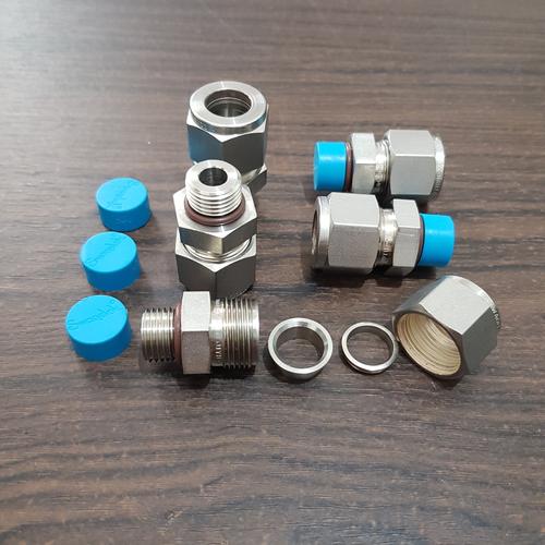 Jual Male Connector SS316 1/2 OD x 3/8 SAE/ MS Thread Swagelok SS-810-1 ...