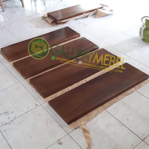 Jual Papan Step Tangga Kayu Solid / Trap Tangga Kayu Trembesi / Anak ...