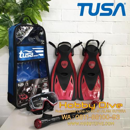 Jual Tusa Visio Tri-Ex Adult Travel Set UP-3521QB-MDR RED Alat ...