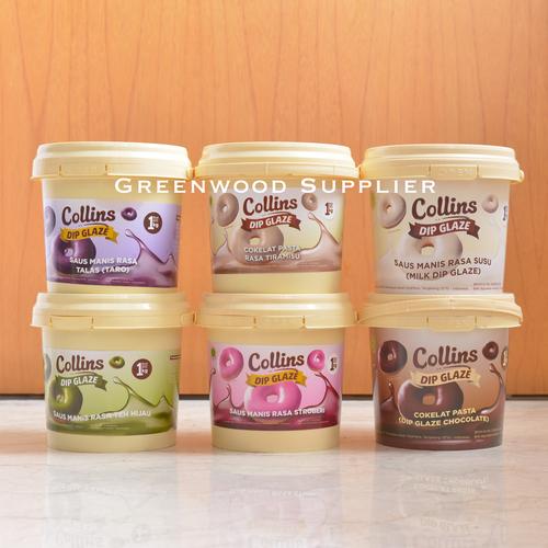 Jual Collins Dip Glaze - 1KG (All Variant) - Taro - Jakarta Barat ...