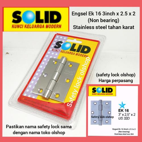 Jual Engsel Pintu SOLID EK 16 3" - Jakarta Barat - safetylock olshop ...