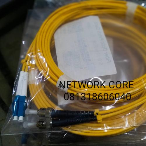 Jual 5m Patchcord ST Upc - LC Upc Fiber Optic Patch Cord ST-LC Core Duplex - 1 Meter - Jakarta ...