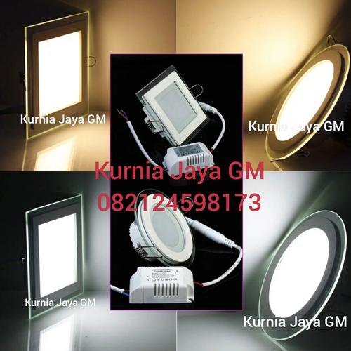 Jual Lampu LED Panel DOWNLIGHT KACA Slim 6w 12w 18w 30w INBOW KOTAK ...