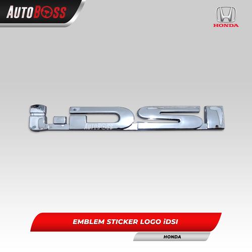 Promo Emblem Sticker Badge Stiker Logo Honda iDSI Chrome - Jakarta ...