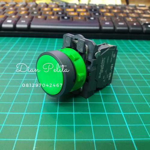 Jual Schneider XB5AA31 Green Hijau 1NO ZBE-101 22mm Push Button ...