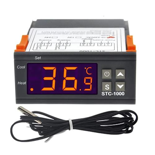 Jual Thermostat Digital Sensor Pengatur Suhu dengan Display - STC 1000 ...