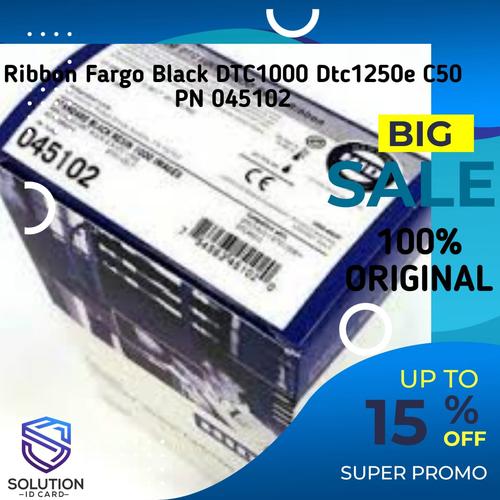 Jual Ribbon Fargo Black 45102 / dtc1250e / dtc1000 - Jakarta Utara ...