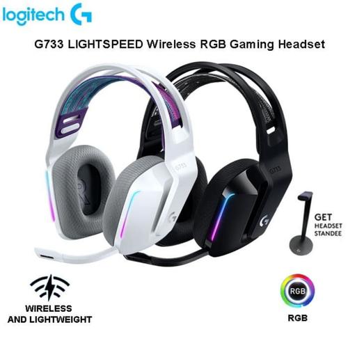 Jual Logitech G733 LIGHTSPEED Wireless RGB 7.1 Surround Gaming Headset ...