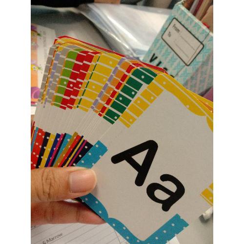 Jual Kartu Huruf ABC Belajar Anak / Flash Card Alfabet - Untuk Anak ...