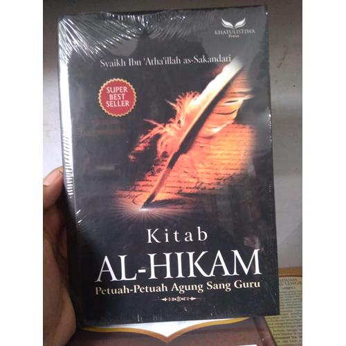 Jual Super Best Seller Kitab Al - Hikam By Ibnu Athaillah | Original ...