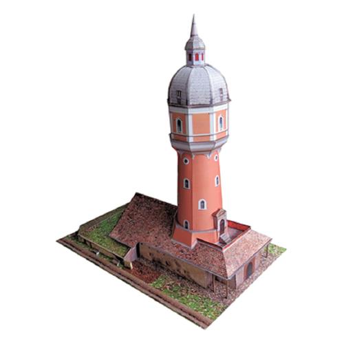 Jual DIY Papercraft Pola Diorama Menara air Neu-Ulm - Kota Bandung ...