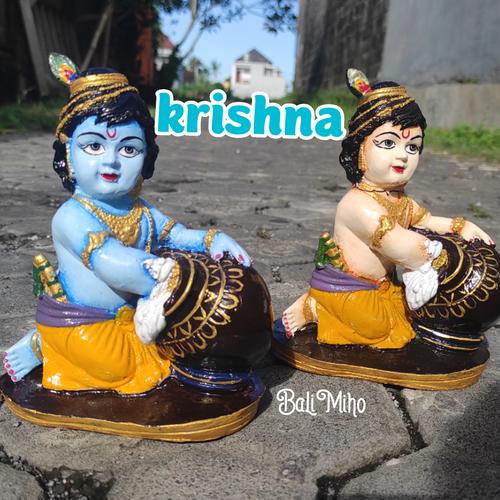 Jual PATUNG KRISHNA BABY/PATUNG DEWA KRISHNA/PATUNG KRISNA/PATUNG RESIN ...