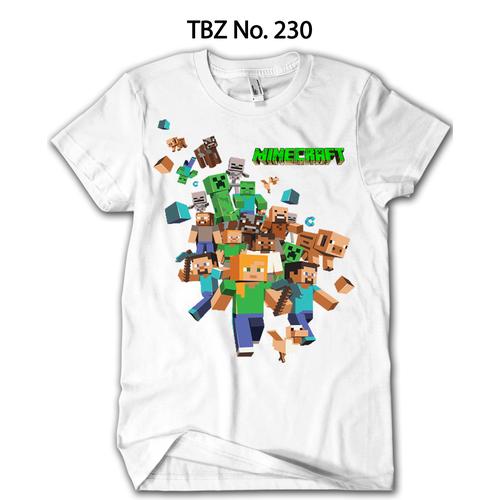 Jual Baju Minecraft Squad Anak Premium Kaos Anak - S (1-2 tahun), Hitam ...