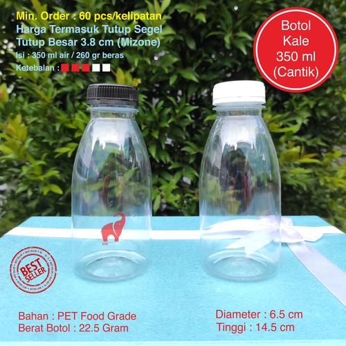 Jual Botol Plastik Cantik 350 ml Kale - Botol Valencia 350 ml PET ...