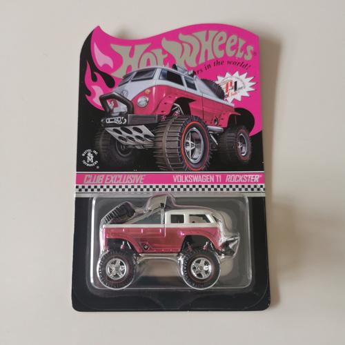Jual Hot Wheels Volkswagen VW T1 Rockster RlC convention Pink hotwheels ...