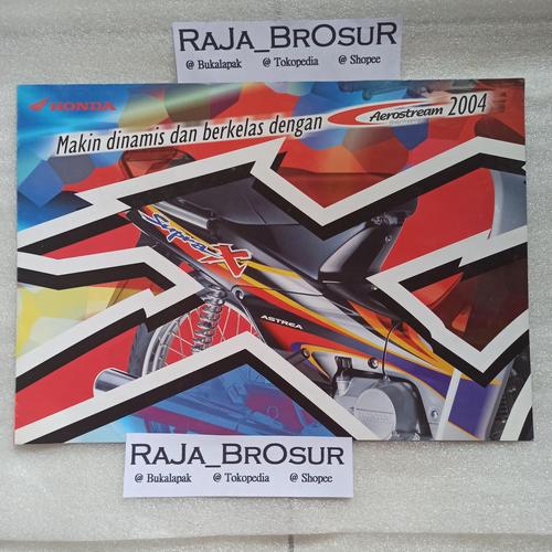 Jual Poster brosur Honda Supra X 2004 - Kab. Langkat - RajaBrosur ...