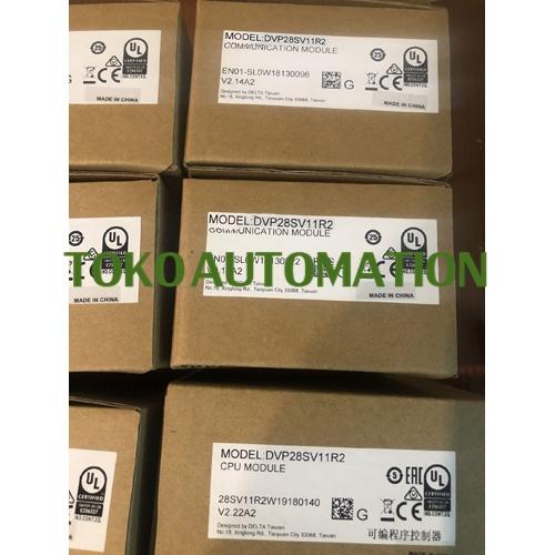 Jual DVP28SV11R2 DVP28SV 11R2 DVP SV2 High Performance Slim PLC PO80 ...