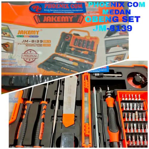 Jual OBENG SET JAKEMY JM-8139 45 IN 1 - SET 115 IN 1 - Kota Medan ...
