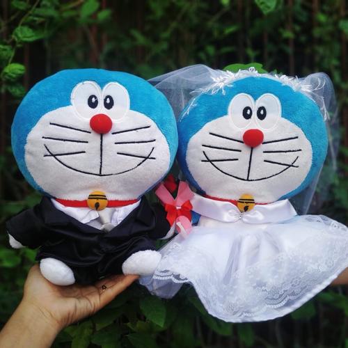 Jual doraemon wedding boneka ukuran small 24 cm - Kab. Kediri ...