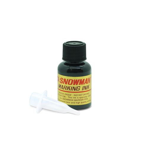 Jual Tinta Permanent / Refill Ink Spidol Snowman Permanen Marking ...