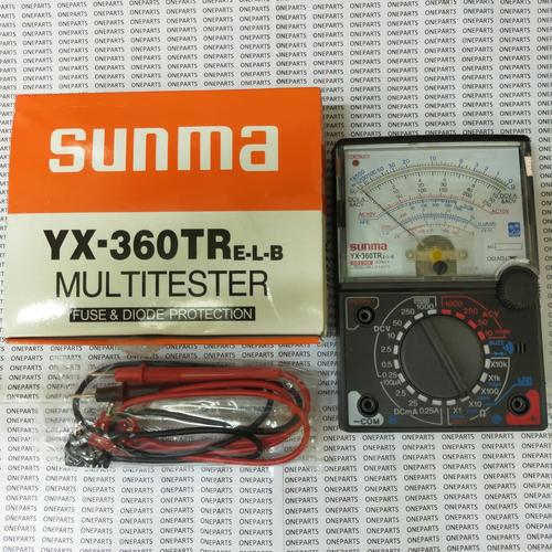 Jual TOOLS MULTITESTER ANALOG MANUAL SUNMA YX-360TR E-L-B - Jakarta ...