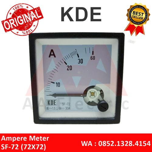 Jual Amperemeter / Ampere Meter SF-72 / SF72 (72X72) KDE - Jakarta ...