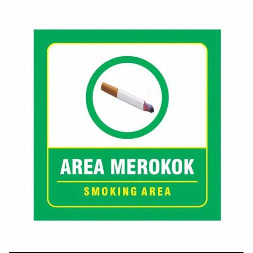 Jual Stiker Area Merokok Atau Smoking Area - Kab. Karanganyar ...