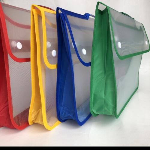 Jual Map Ziper Bag Kancing Folio - Map Plastik - Map Dokumen - Hijau ...