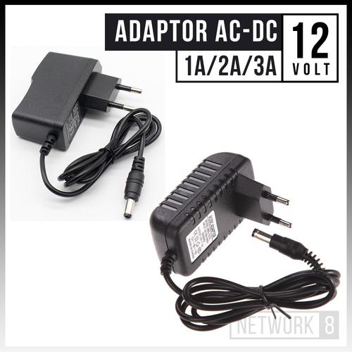 Jual ADAPTOR 12V 2A 1A KAMERA CCTV LED STRIP AC DC ADAPTER 12 VOLT ...
